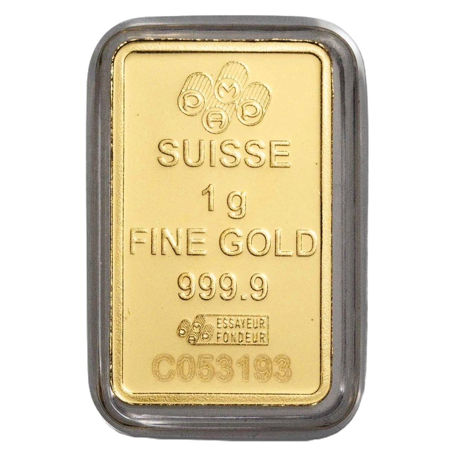1g Rose Gold Bar Swiss PAMP - Rosa Bullion - Buy Bullion, Buy Gold