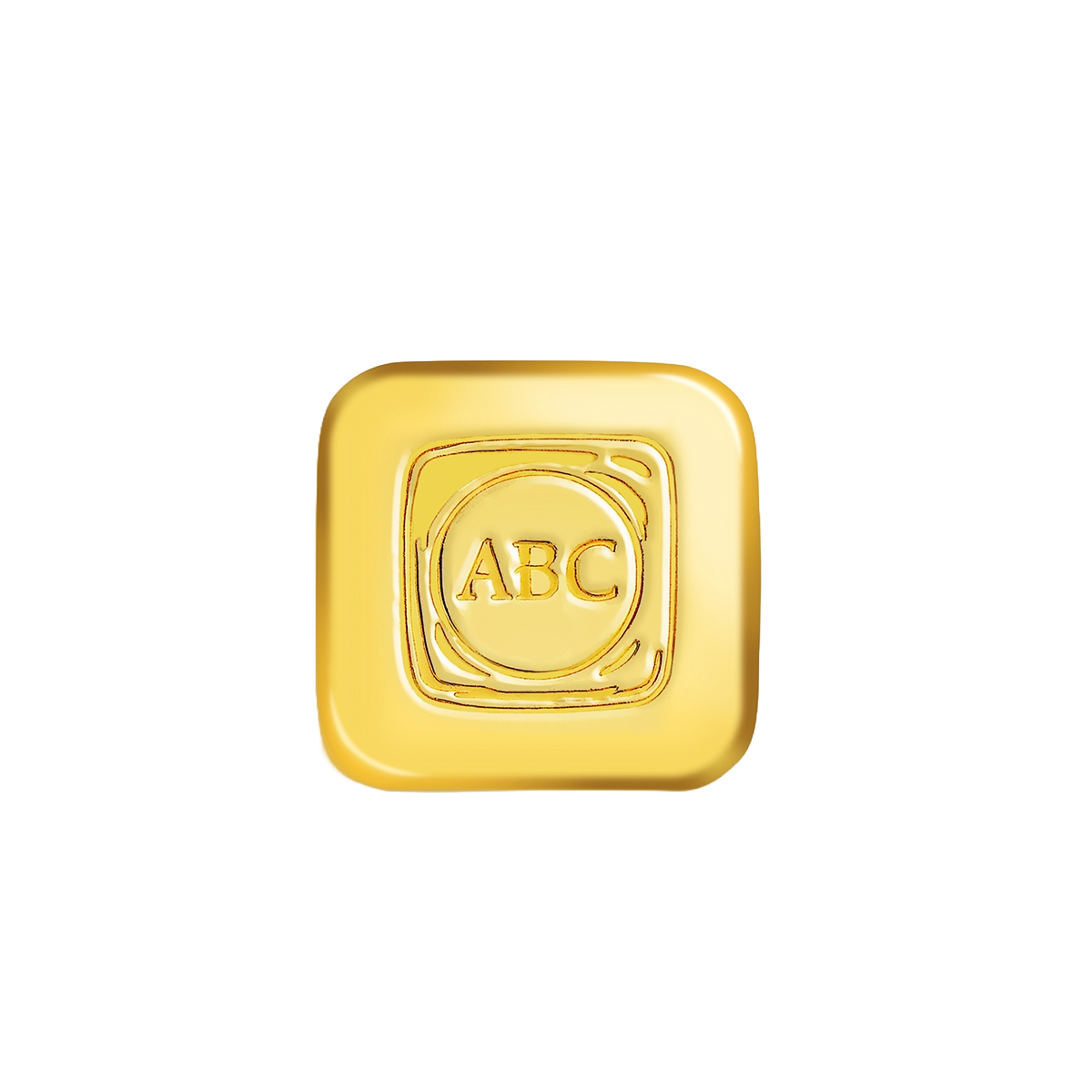 1 Ounce Bullion Cast Gold ABC - Rosa Bullion - Buy Bullion, Buy Gold