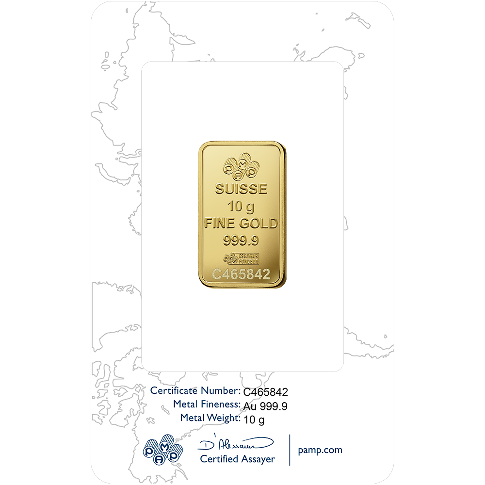 10g Rose Swiss PAMP Gold - Rosa Bullion - Buy Bullion, Buy Gold